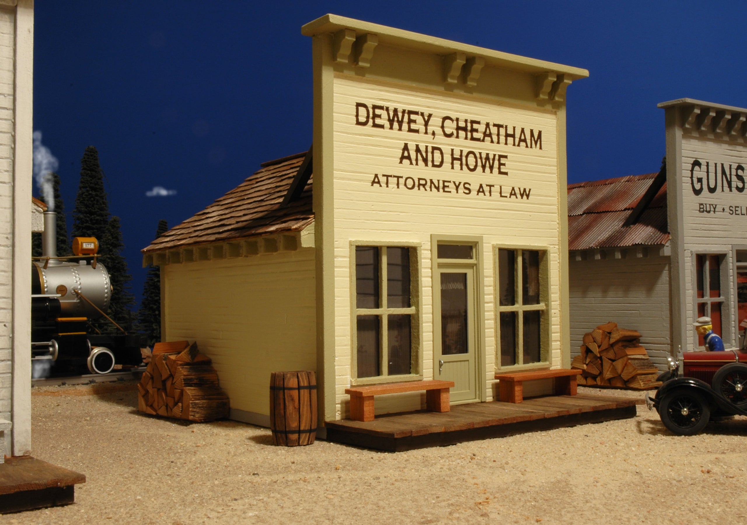 TENWHEELER HOBBIES G SCALE GARDEN SCALE RAILROAD STRUCTURE Law Firm ...