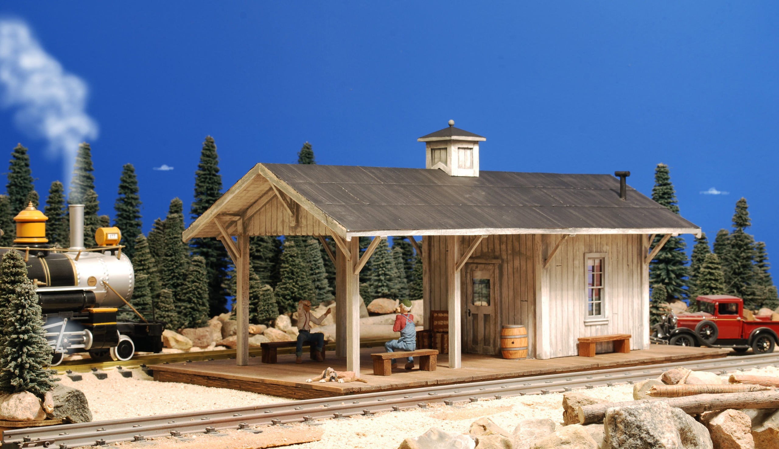 TENWHEELER HOBBIES G SCALE FREIGHT DEPOT GARDEN SCALE STRUCTURE for use ...